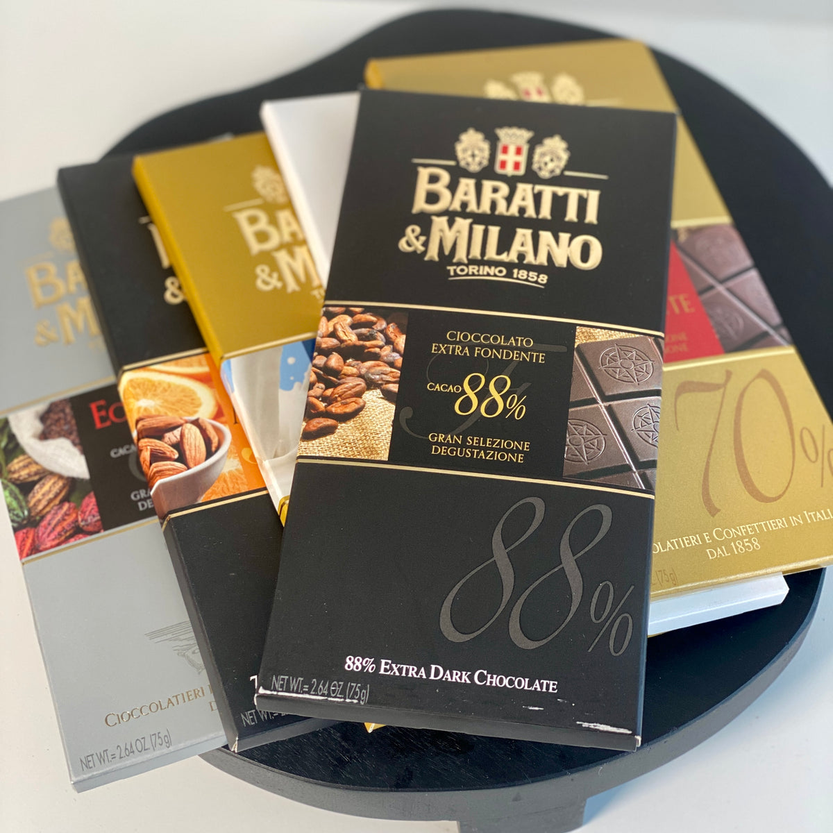 Baratti & Milano - Assorted Chocolate Bars 75g — Cheesyplace.com