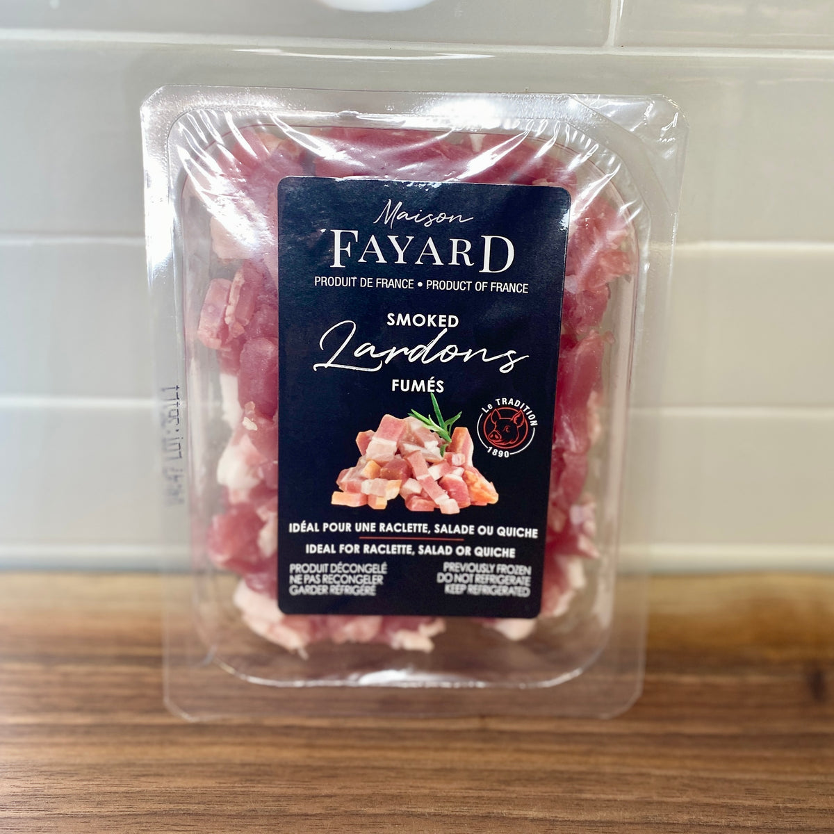Maison Fayard Smoked Lardons 100g- Shipped by Cheesyplace in Canada ...