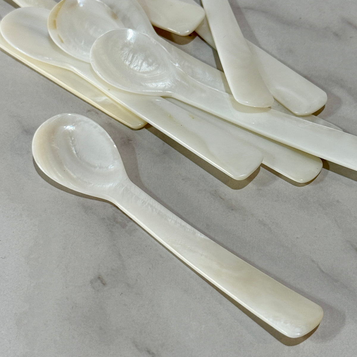 Mother of Pearl Spoon for Caviar delivery in Toronto & Canada ...