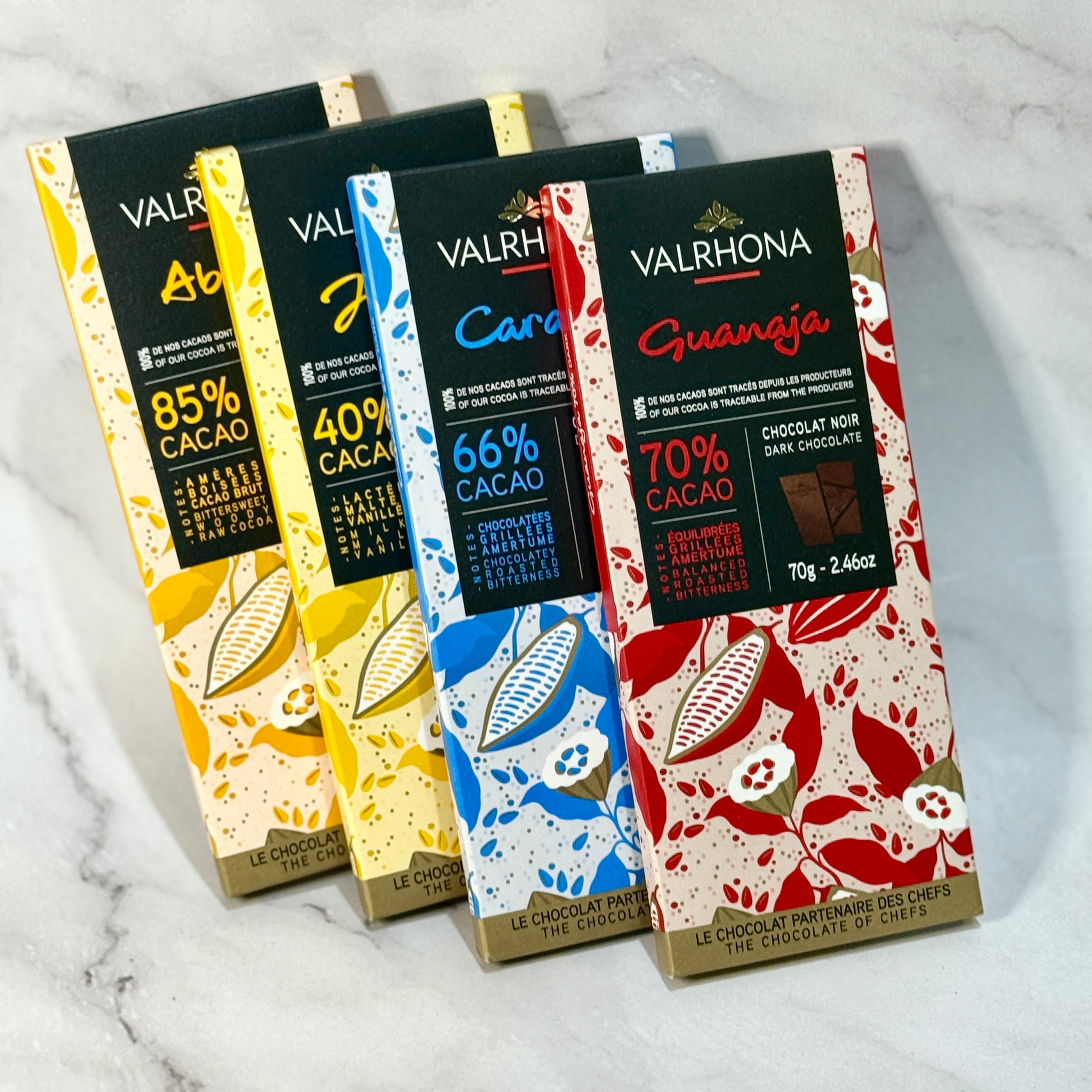 Valrhona Chocolate Bars (70 g) — Cheesyplace.com