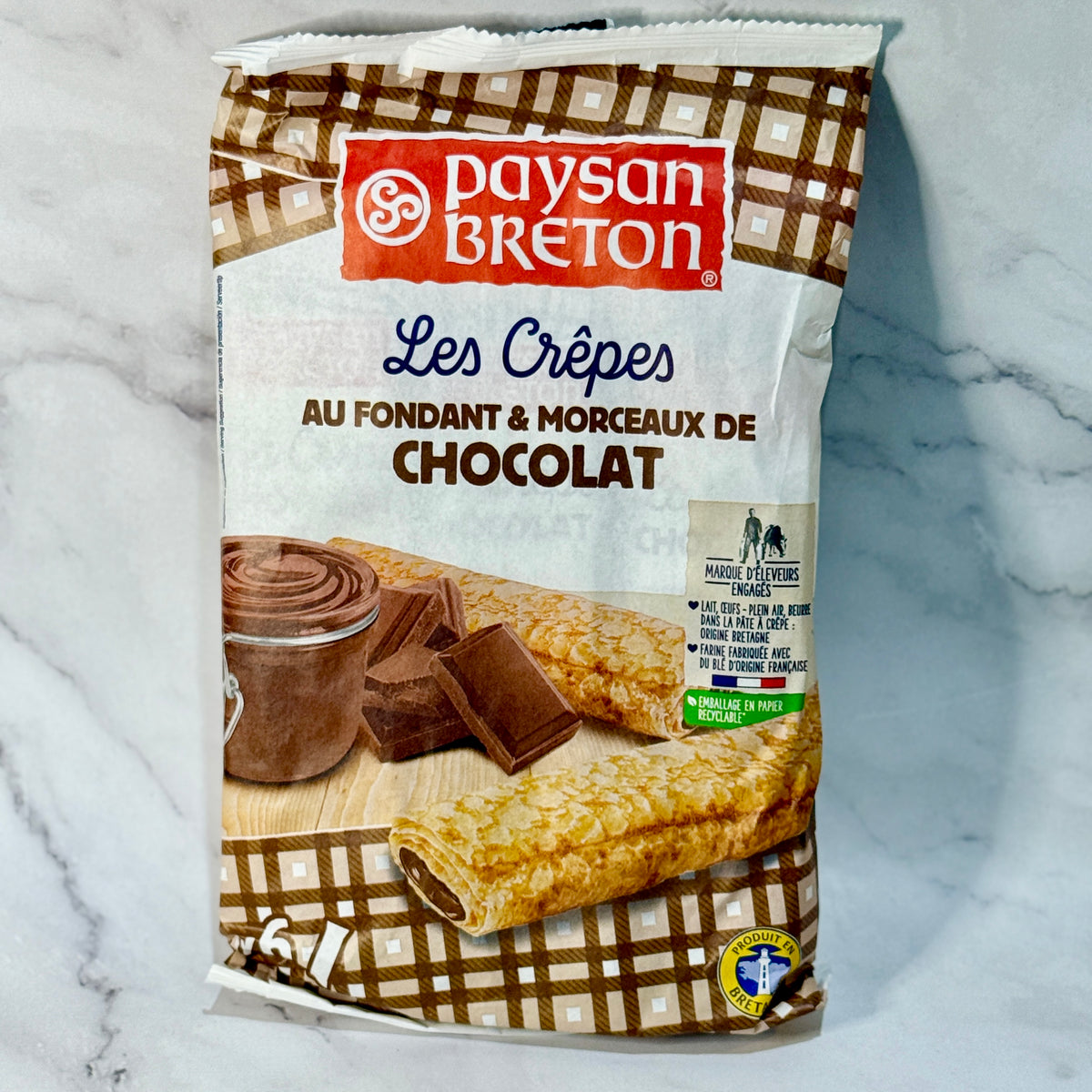 Paysan Breton Chocolate Crêpes — Cheesyplace.com