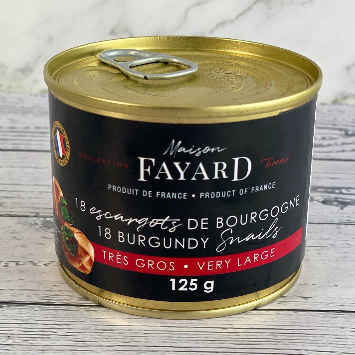 Maison Fayard Escargots de Bourgogne 125G — Cheesyplace.com
